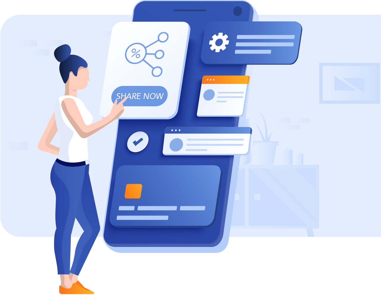 Online Shopping at Home Box